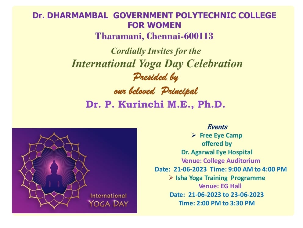 WPT Dr.Dharmambal : Home